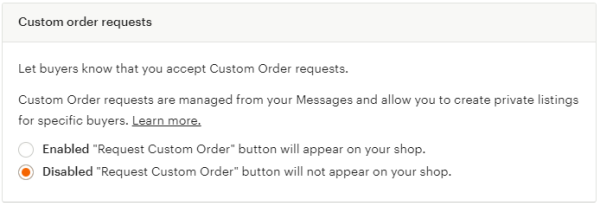 Customization and personalization for Etsy products — Shop Uploader