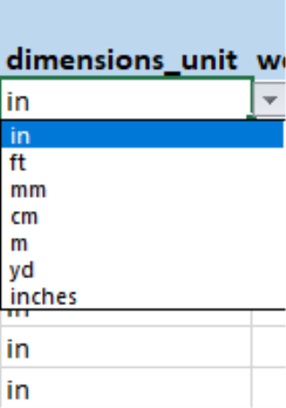 item_weight_unit and item_dimension_unit: Etsy how to guide — Shop Uploader