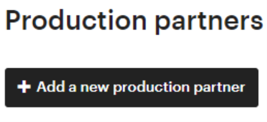 Create an Etsy Production Partner - How to guide — Shop Uploader