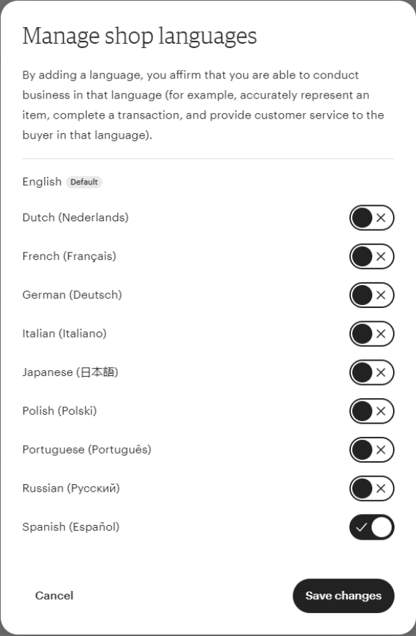 Adding translations to your Shop Uploader template